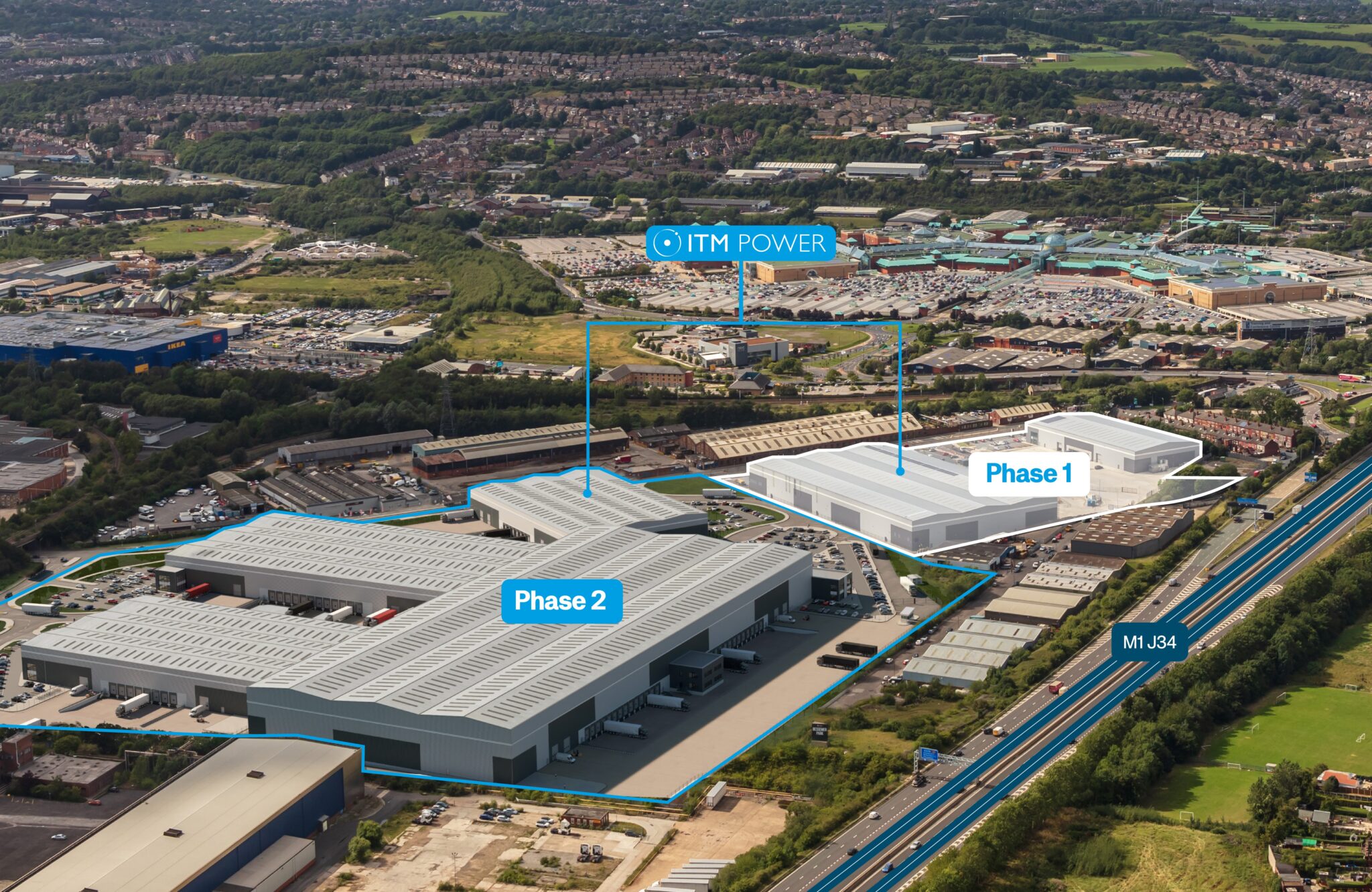 ITM Power expands by leasing second unit at PLP Bessemer Park